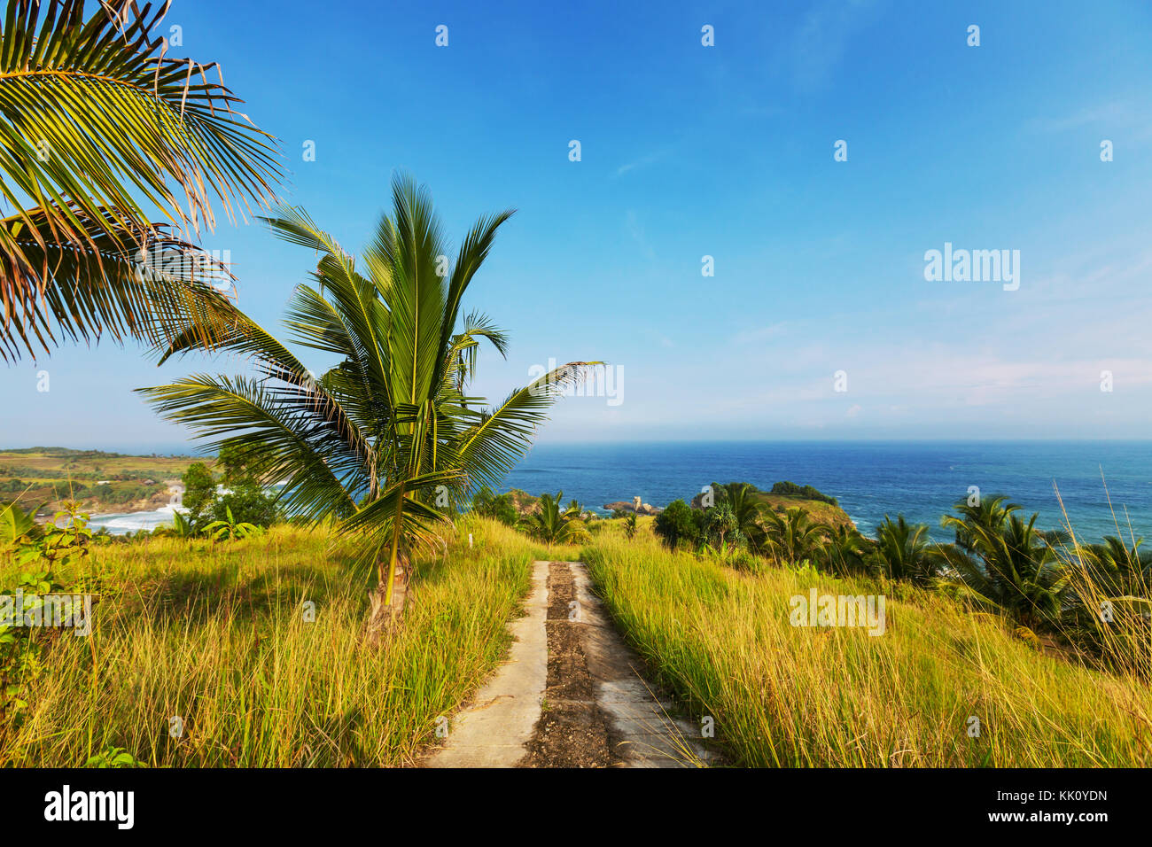 Klayar beach, Indonesia Java Stock Photo - Alamy