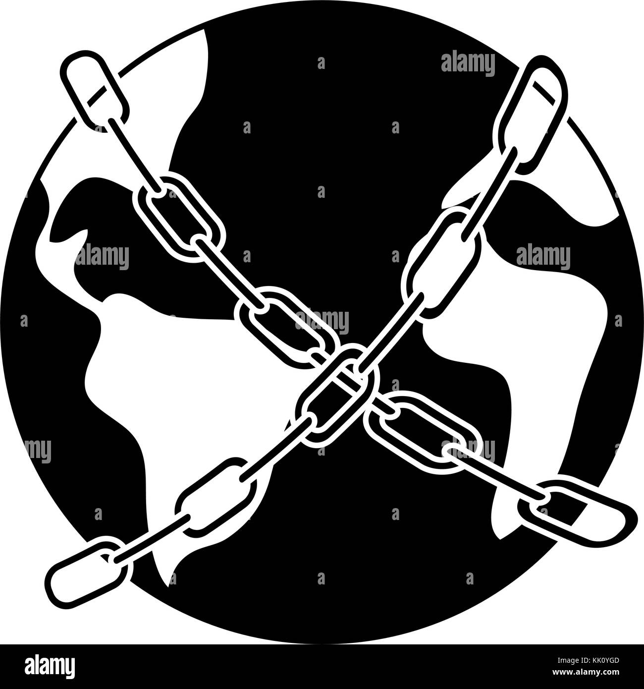 Slave travel Stock Vector Images - Alamy