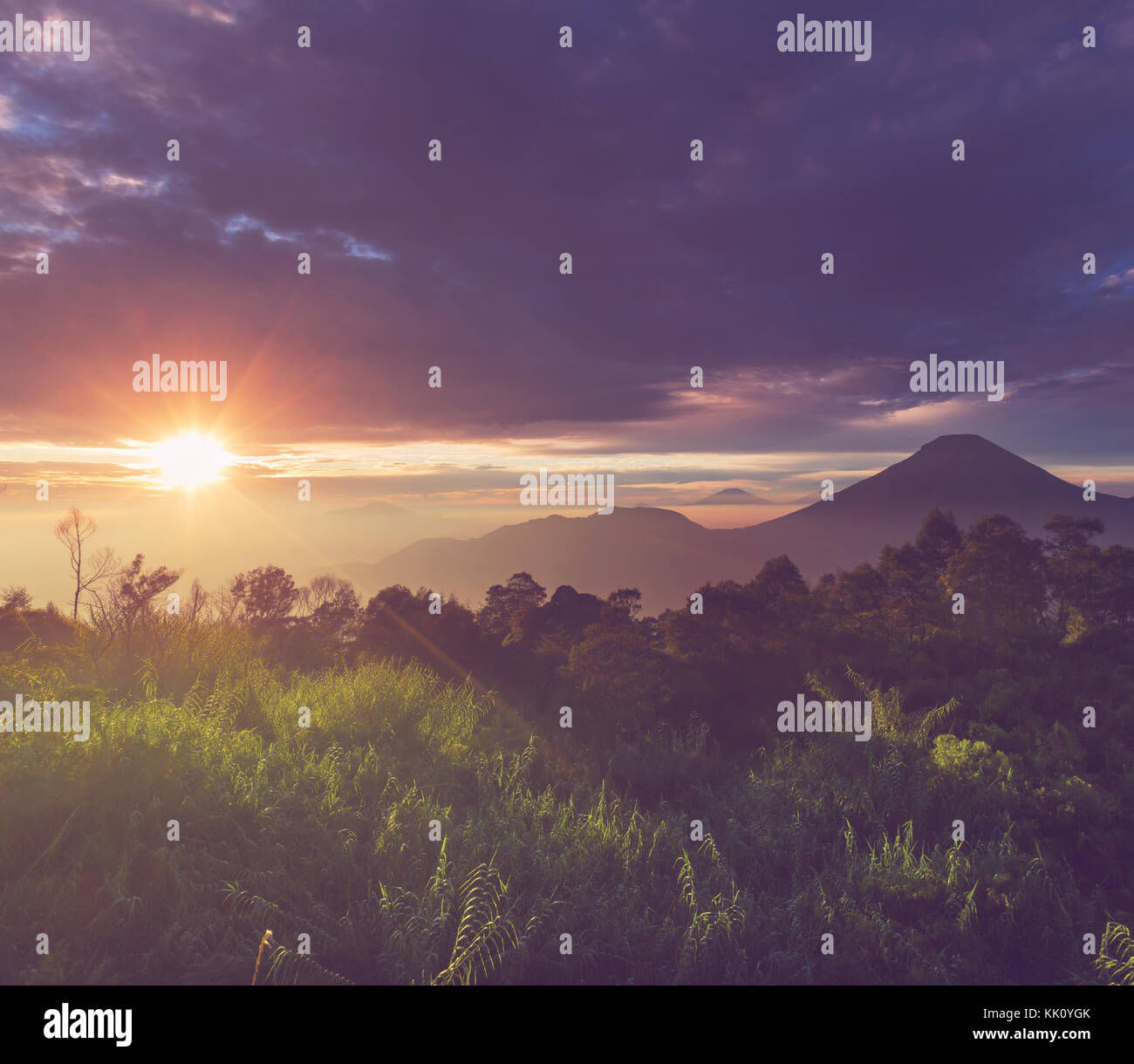 Java landscapes Stock Photo - Alamy