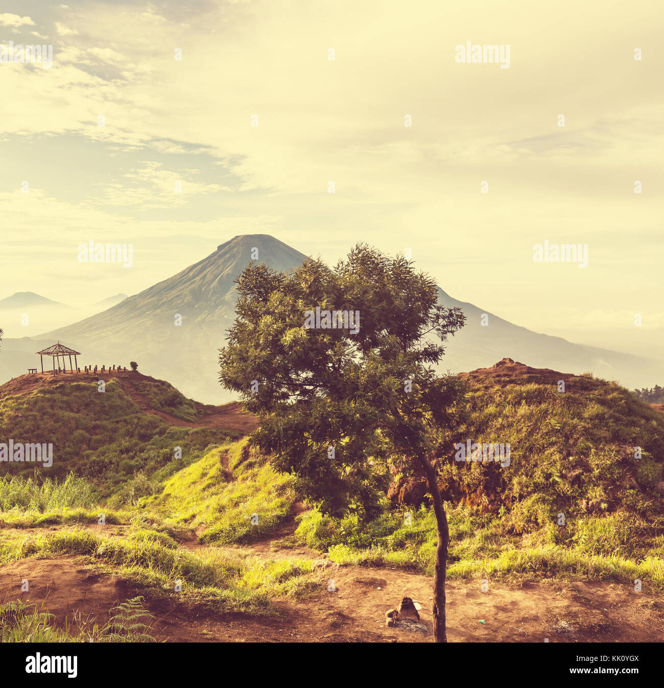 Java landscapes Stock Photo - Alamy