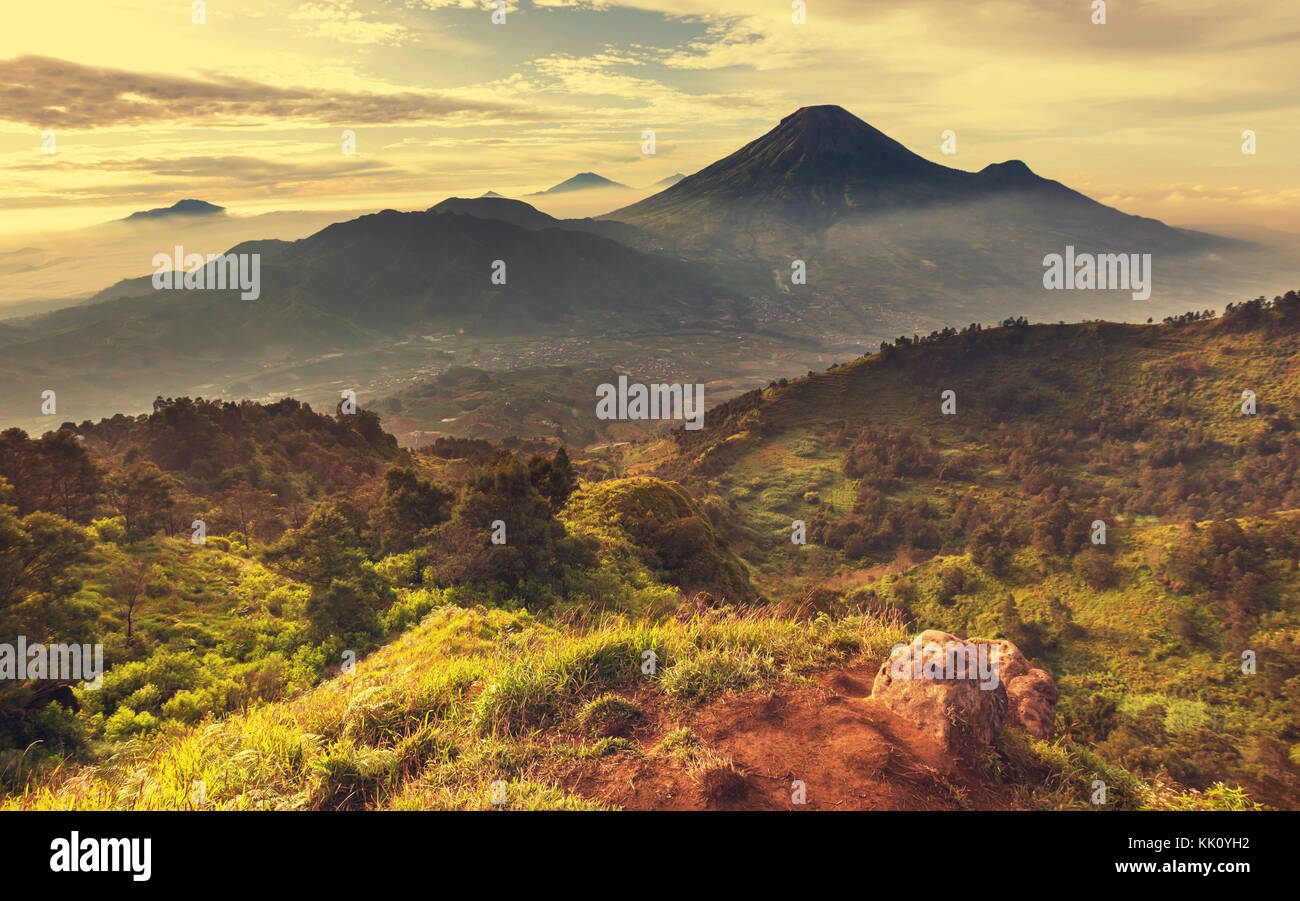 Java landscapes Stock Photo - Alamy