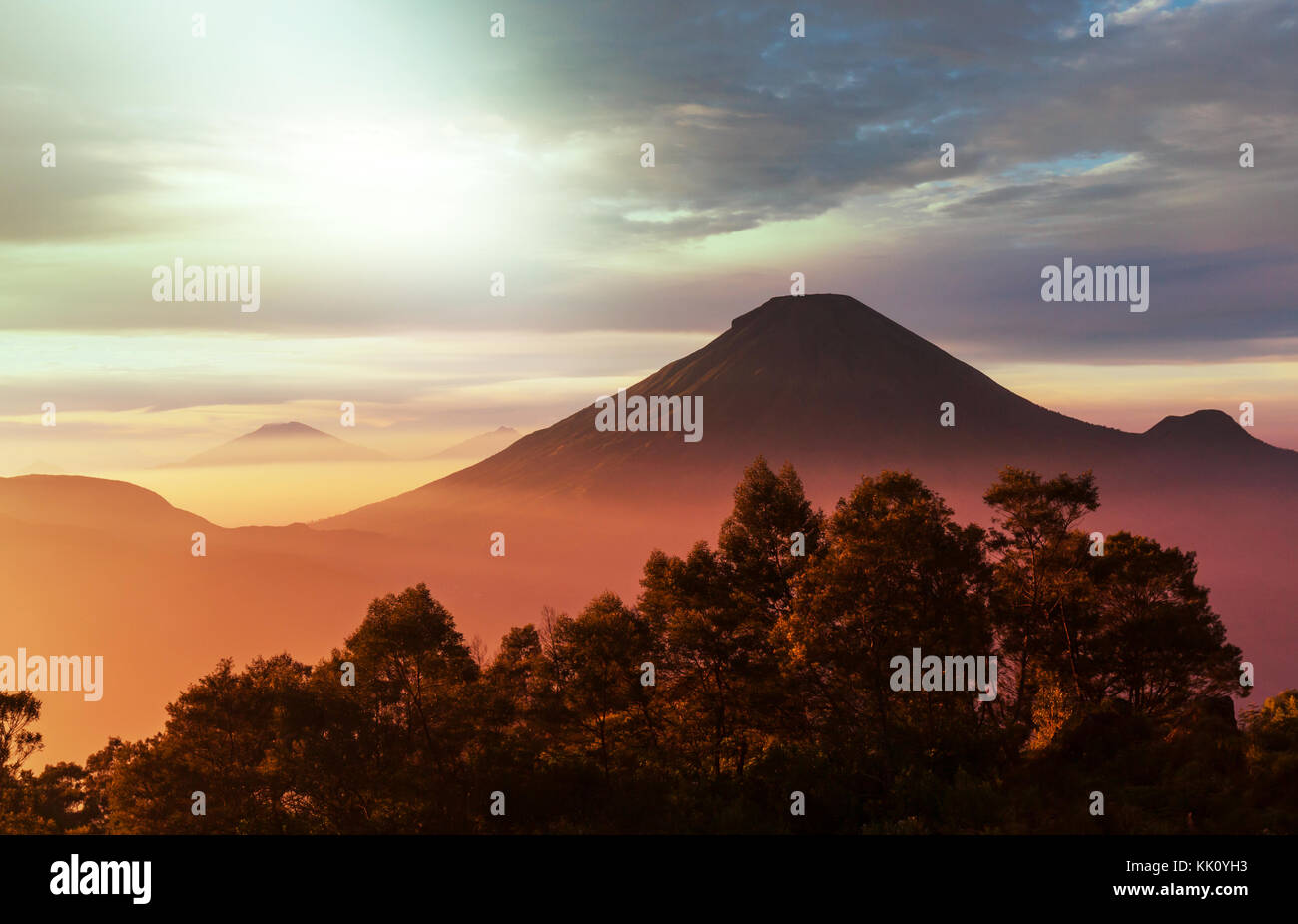 Java landscapes Stock Photo - Alamy