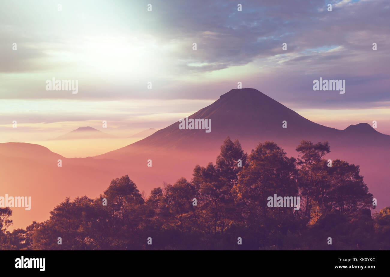 Java landscapes Stock Photo - Alamy