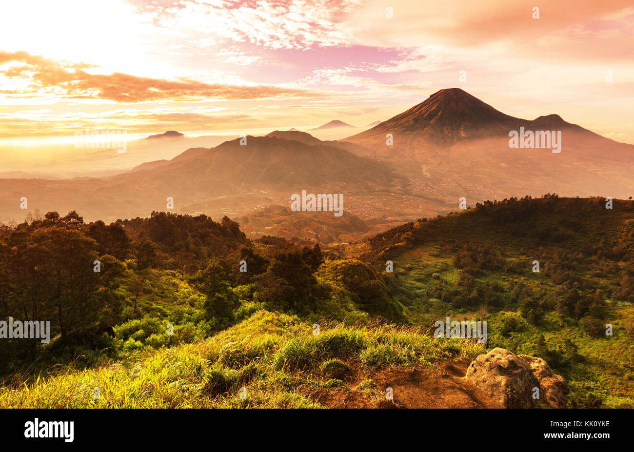 Java landscapes Stock Photo - Alamy