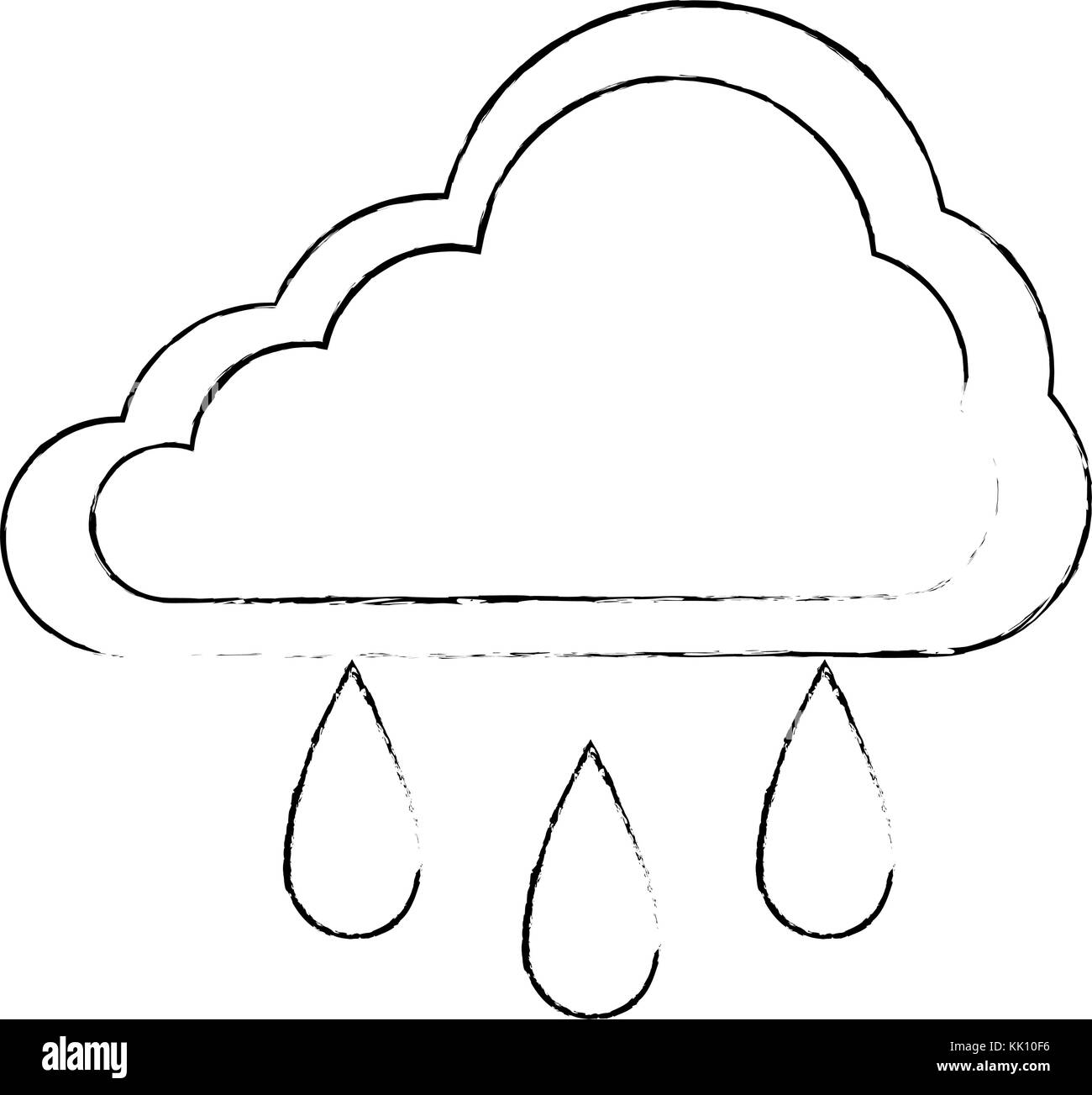 Rain Cloud Silhouette