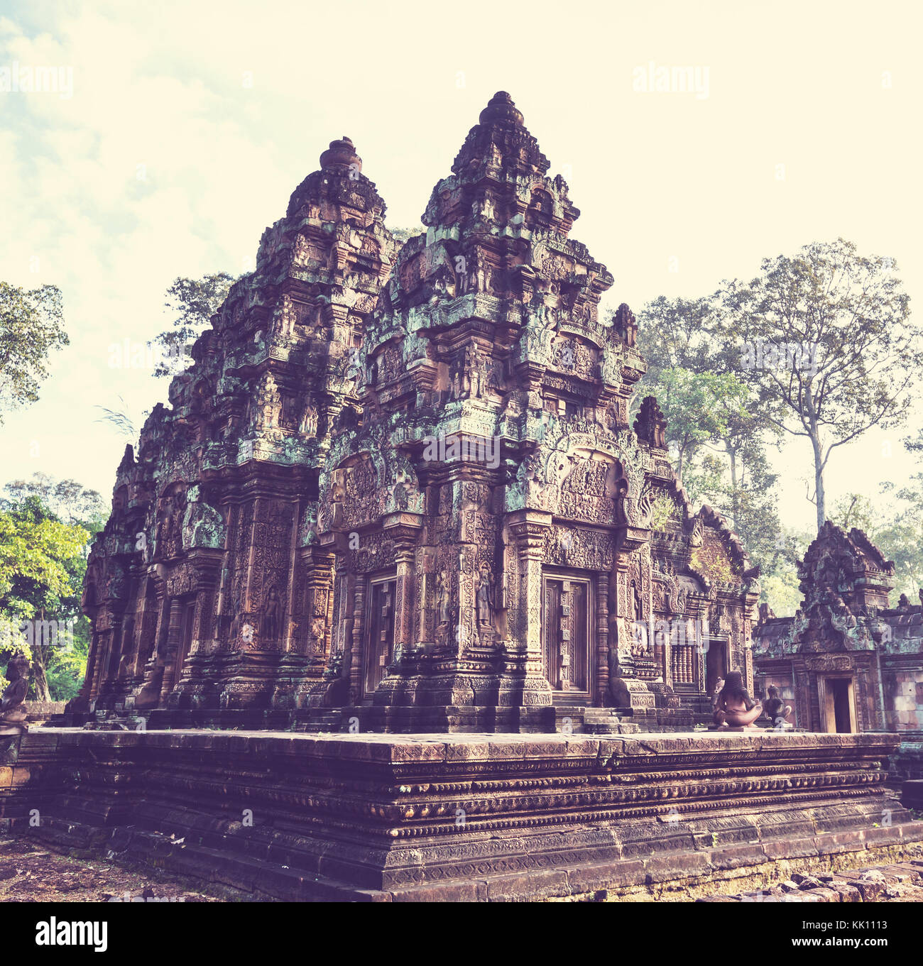 Ancient temple Koh Ker,Cambodia Stock Photo - Alamy