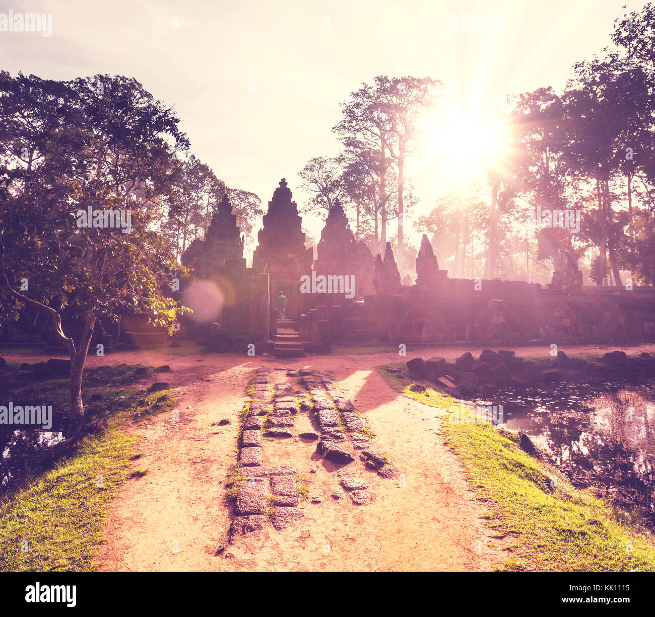 Ancient temple Koh Ker,Cambodia Stock Photo - Alamy