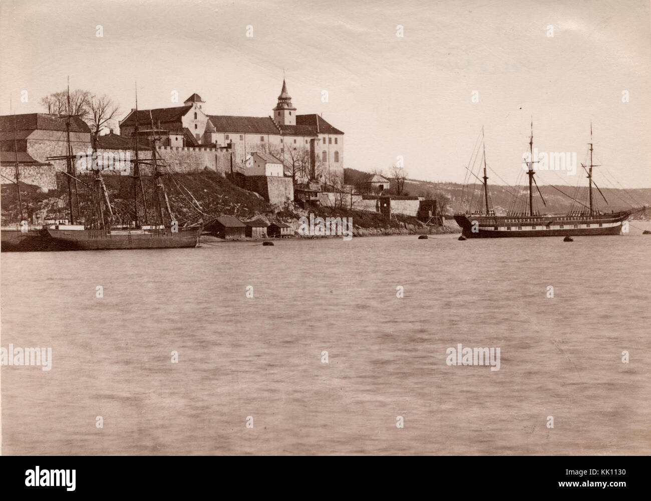 Akershus festning, Oslo Riksantikvaren T001 04 0336 Stock Photo - Alamy