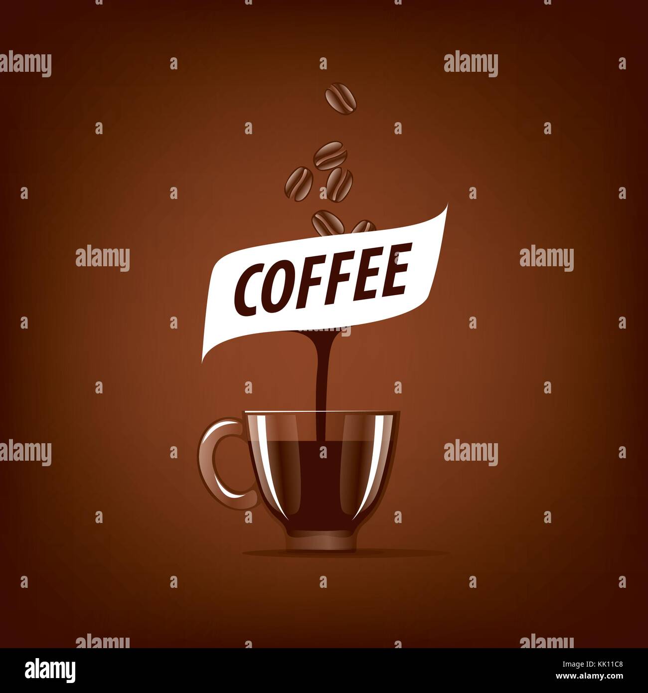 vector logo for coffee Stock Vector Image & Art - Alamy