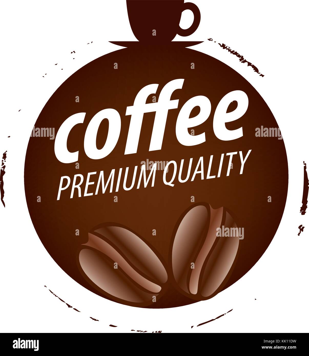 vector logo for coffee Stock Vector Image & Art - Alamy
