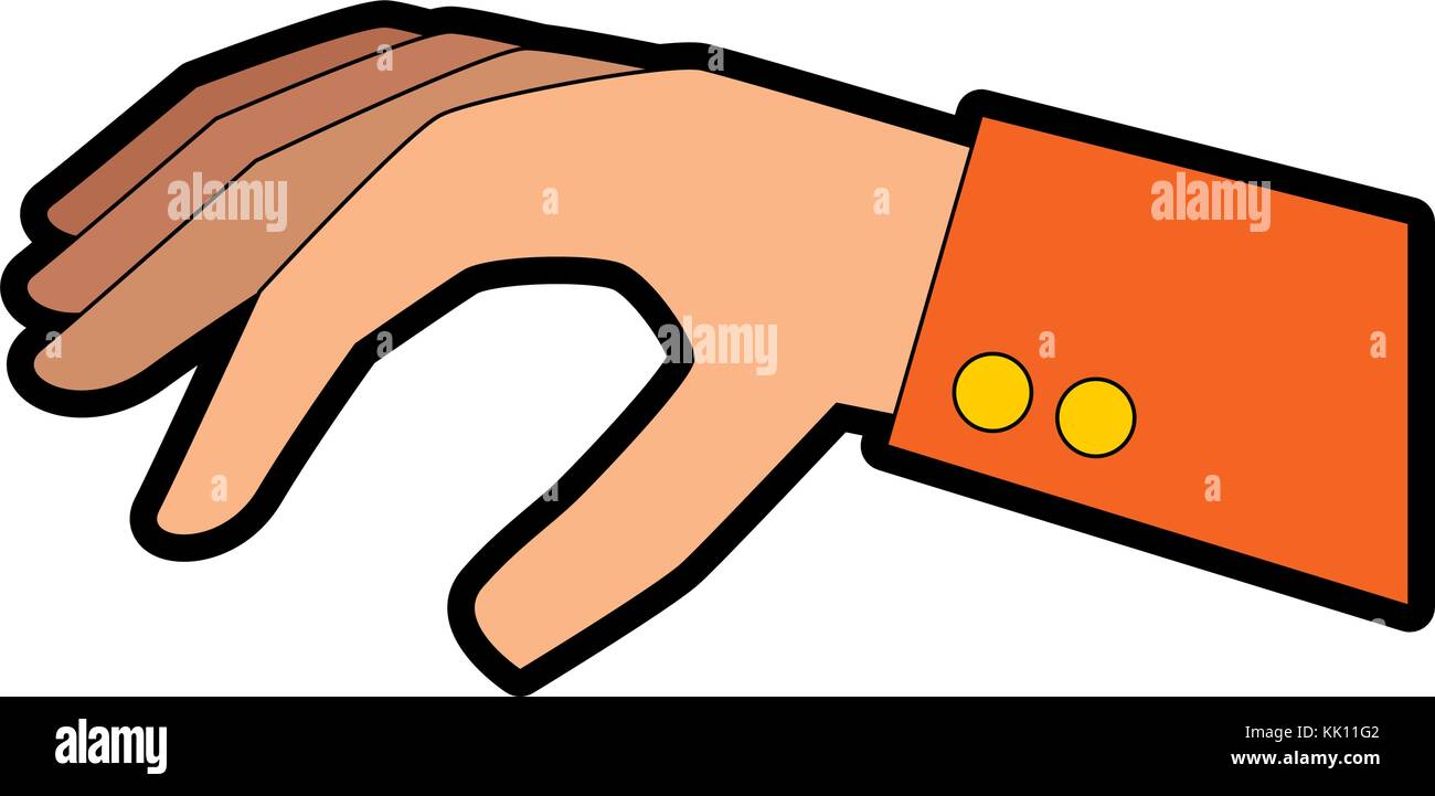 hand catching isolated icon Stock Vector Image & Art - Alamy