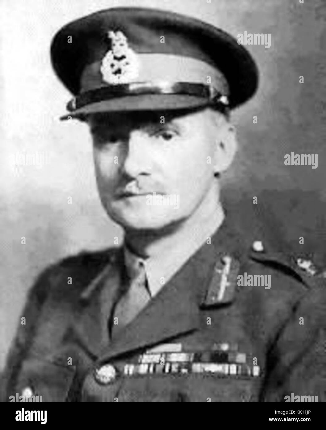 Gen Sir Frank Messervy Stock Photo - Alamy