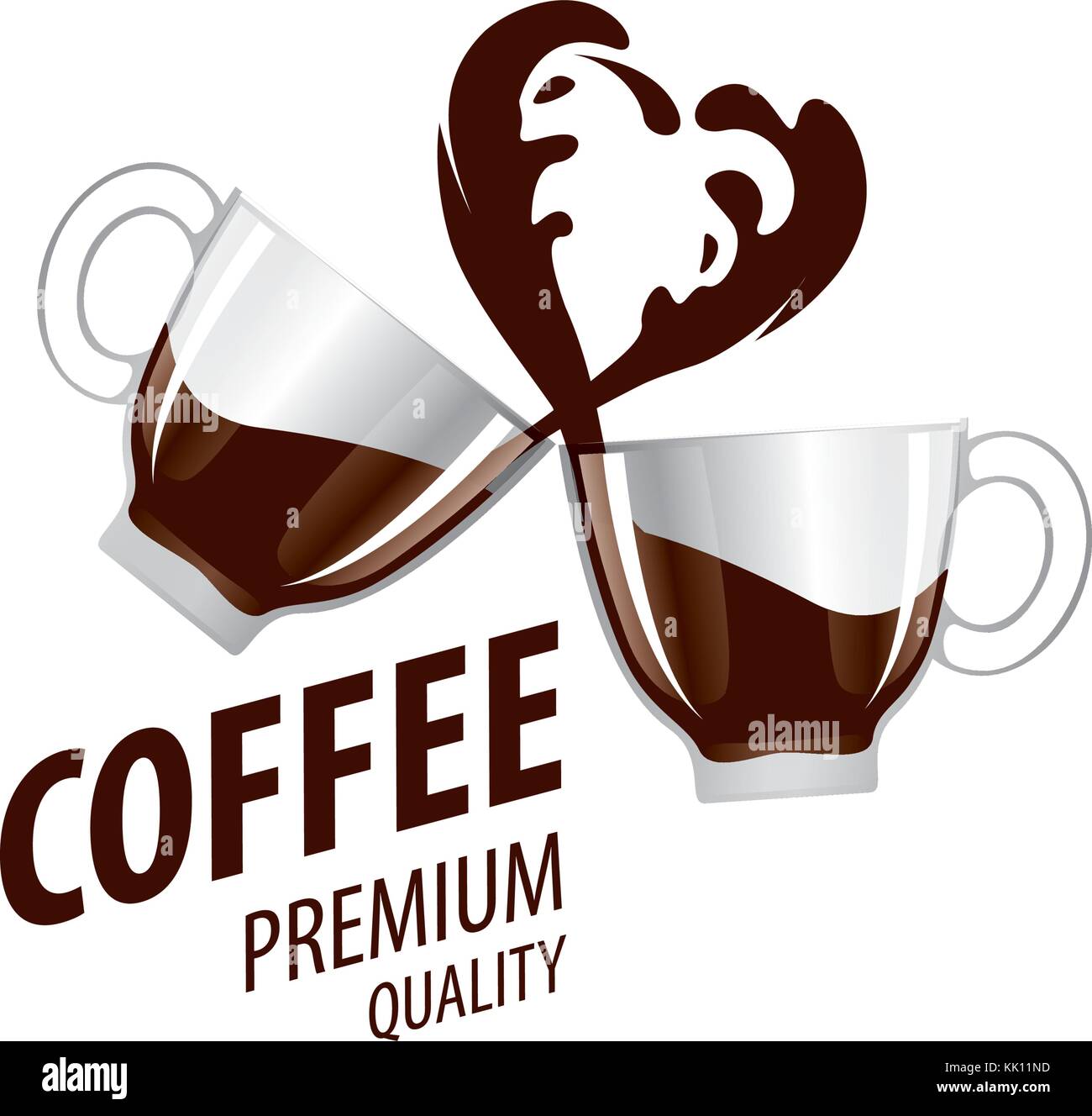 vector logo for coffee Stock Vector Image & Art - Alamy