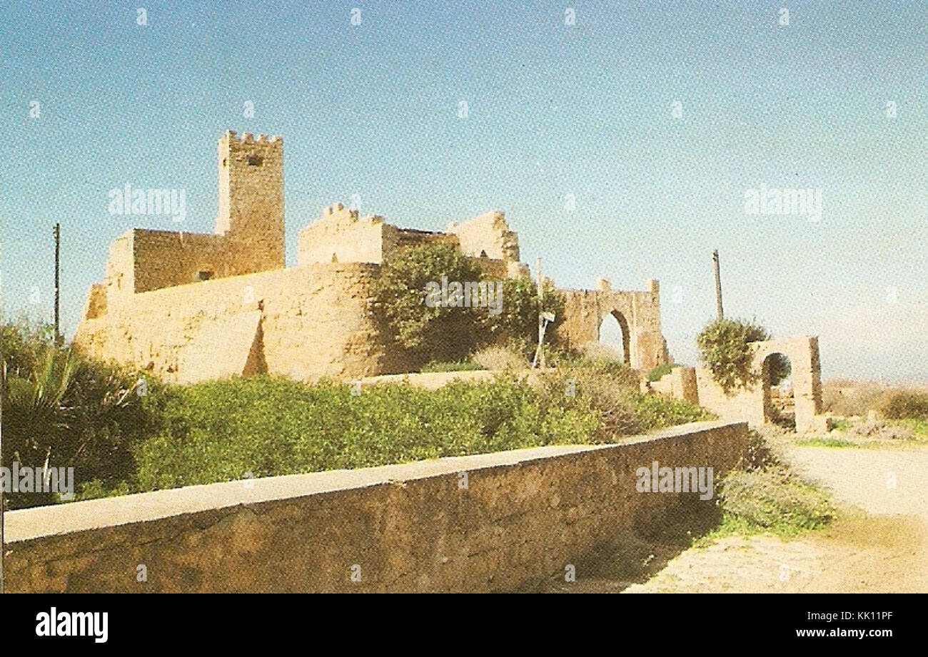 Islamic fort, Tocra Stock Photo - Alamy