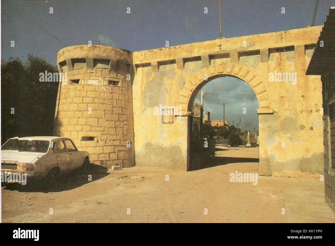 Tocra old entrance Stock Photo - Alamy