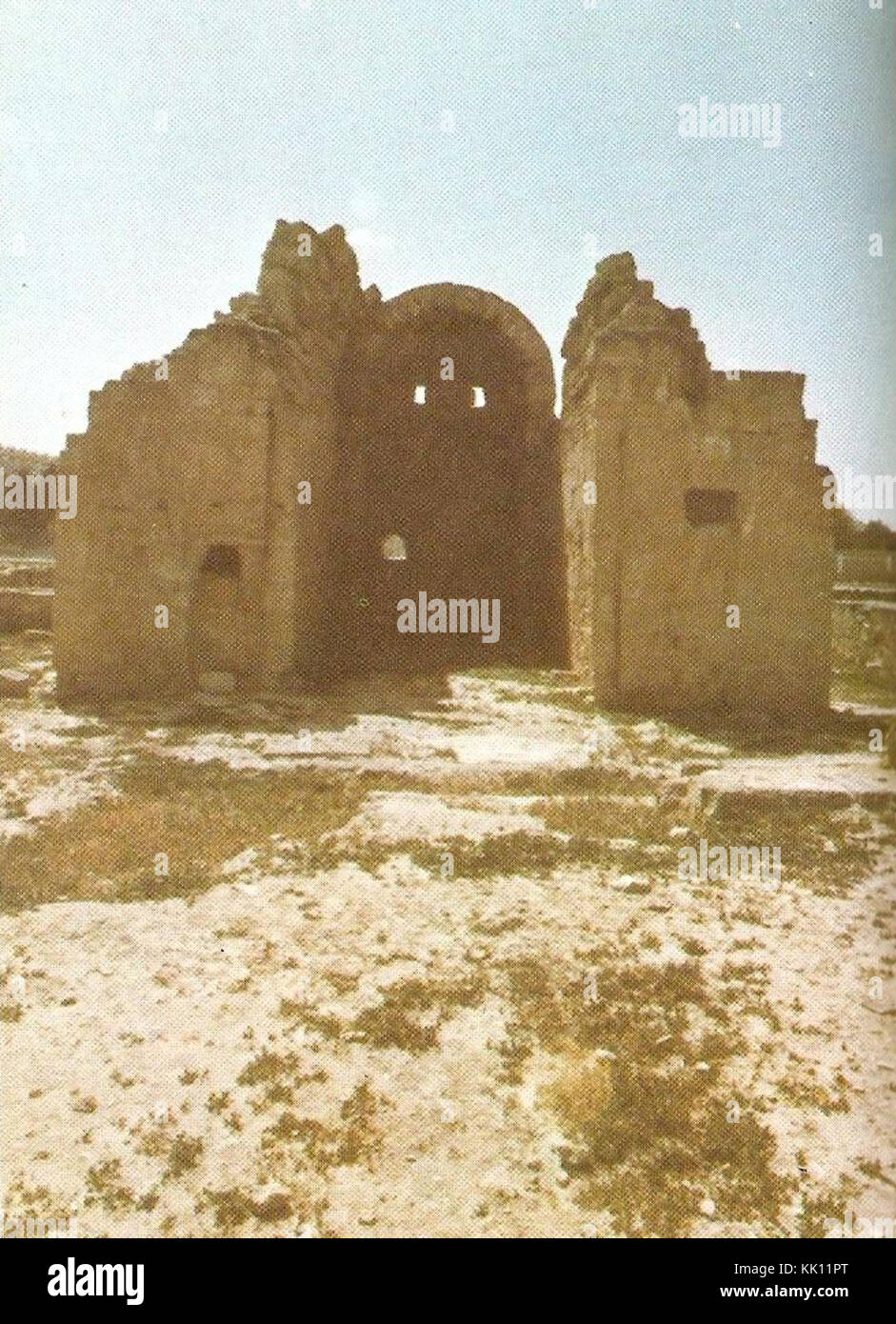 Fatimid castle, Ajdabiya Stock Photo - Alamy