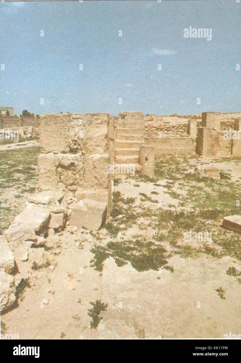 Fatimid mosque minaret, Ajdabiya Stock Photo - Alamy