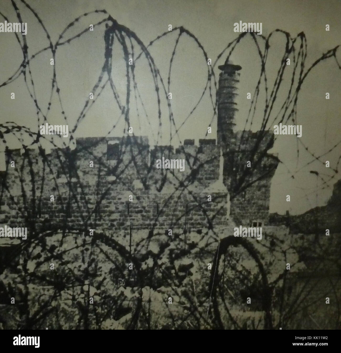 Divided Jerusalem P1010014 Stock Photo - Alamy