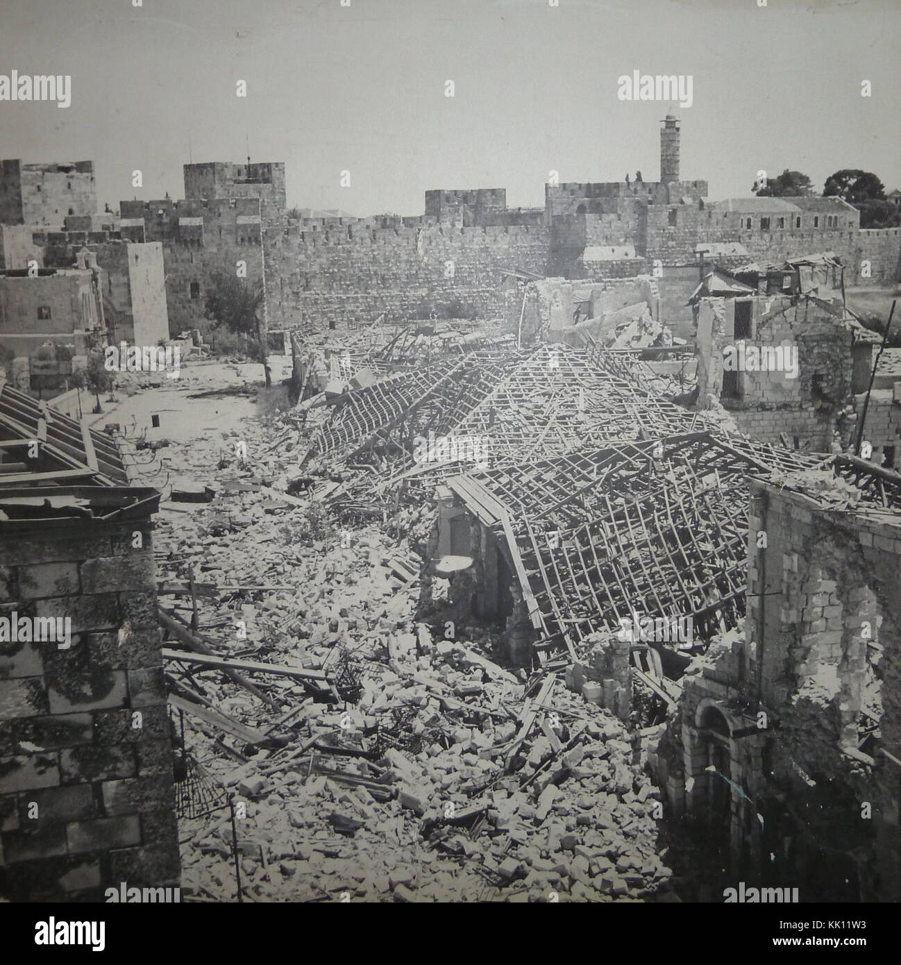 Jerusalem divided city hi-res stock photography and images - Alamy
