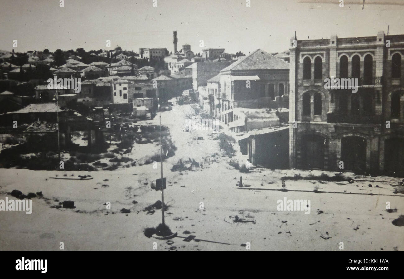 Divided Jerusalem P1010020 Stock Photo - Alamy