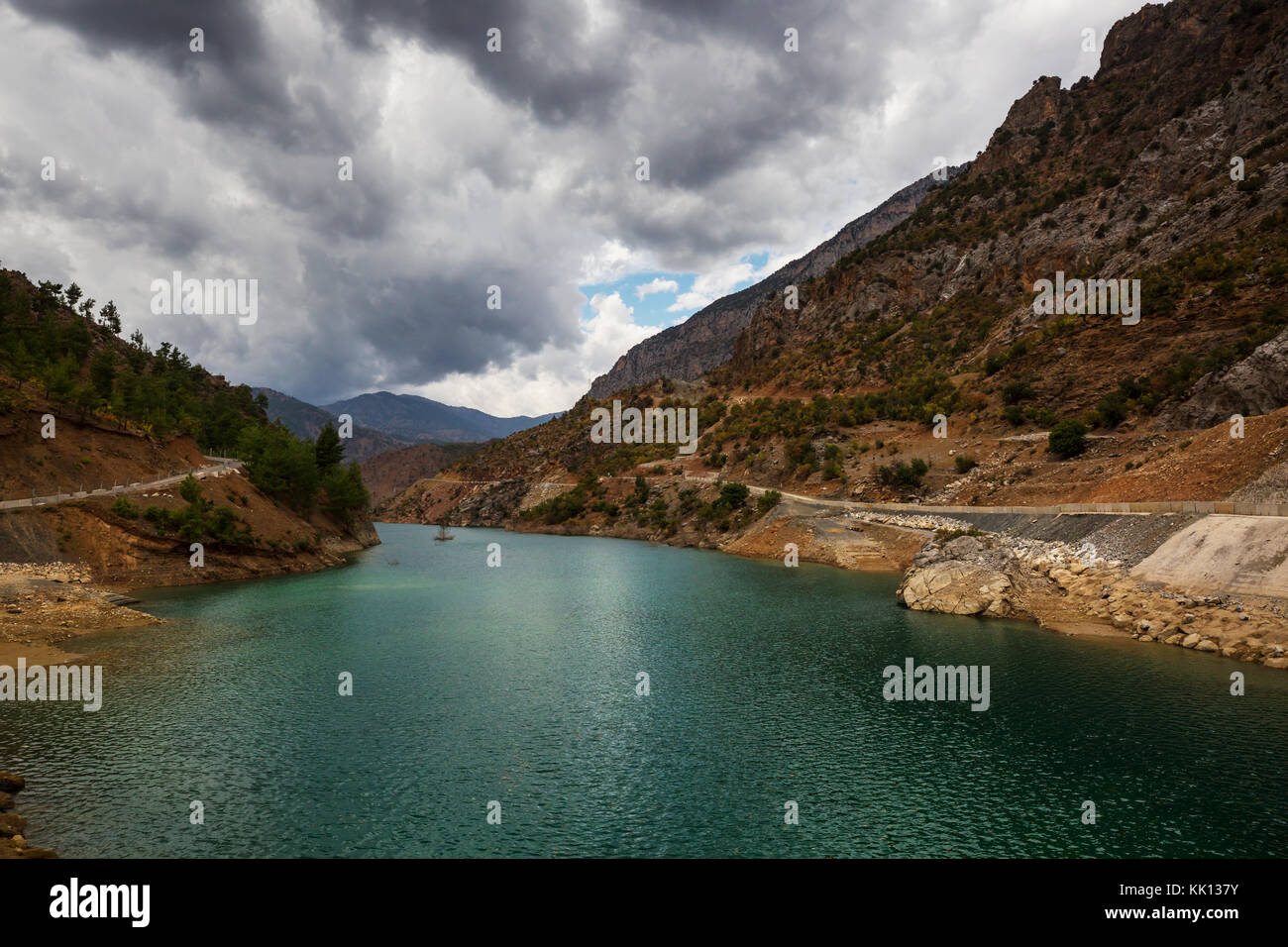 Lake in Turkey. Beautiful mountains landscapes Stock Photo - Alamy