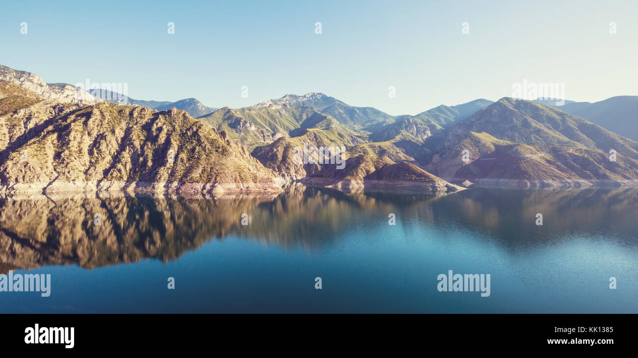 Lake in Turkey. Beautiful mountains landscapes Stock Photo - Alamy