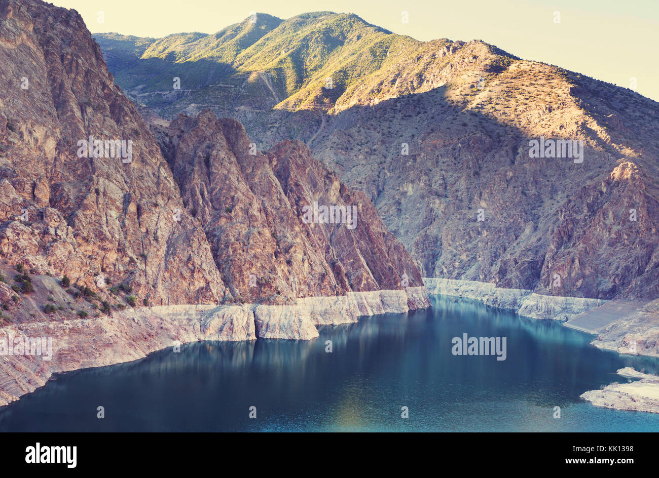 Lake in Turkey. Beautiful mountains landscapes Stock Photo - Alamy