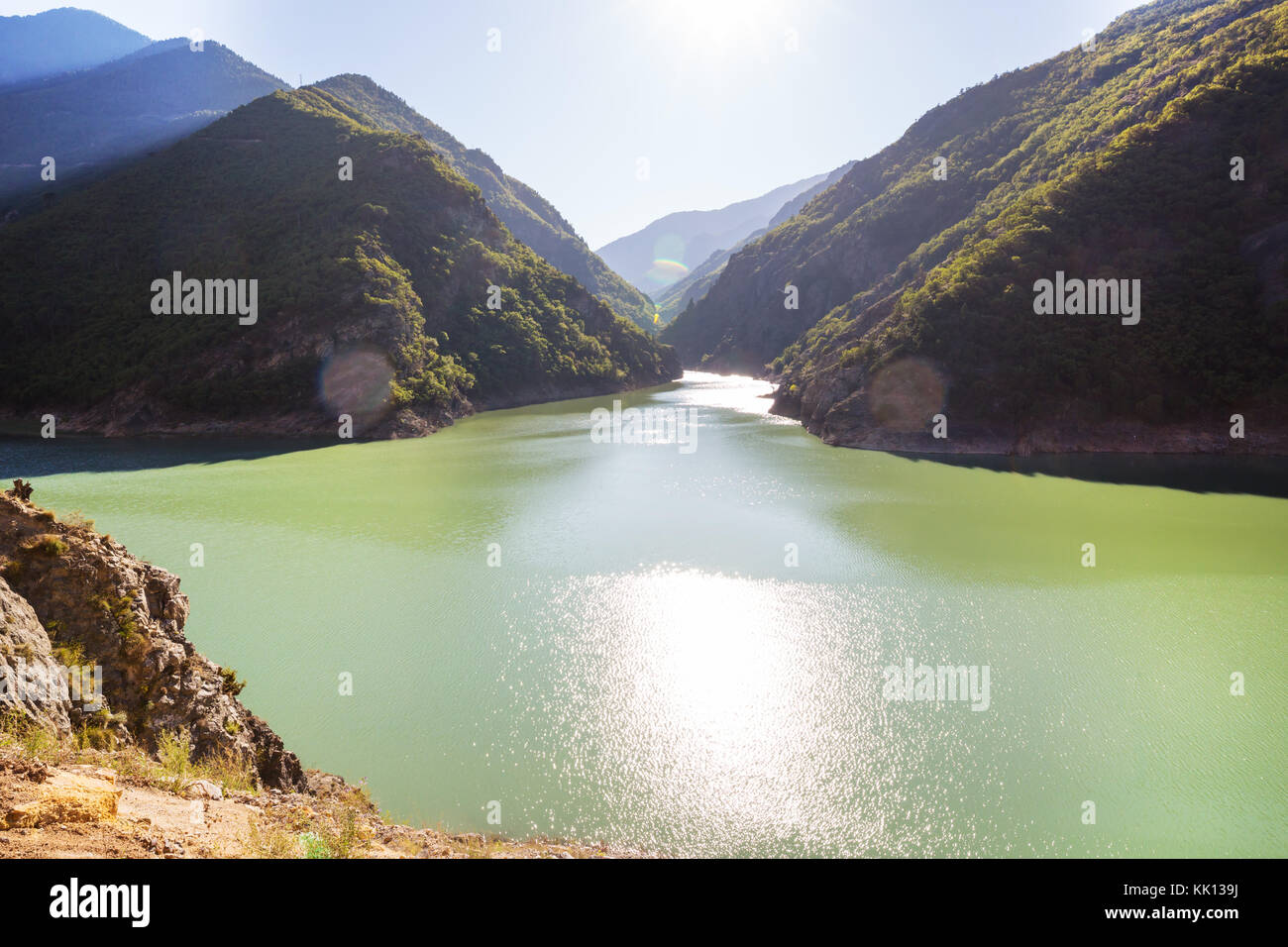 Lake in Turkey. Beautiful mountains landscapes Stock Photo - Alamy
