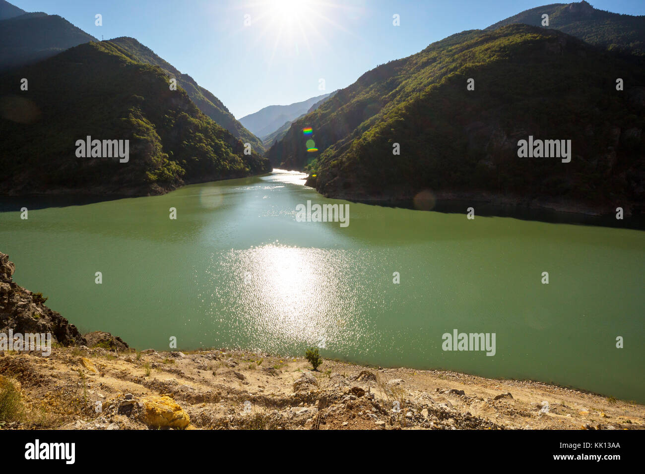 Lake in Turkey. Beautiful mountains landscapes Stock Photo - Alamy