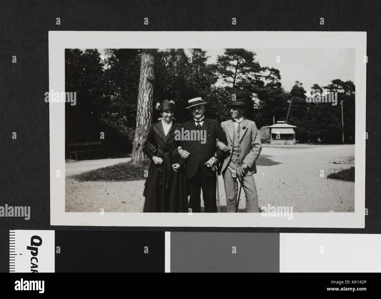 This historic photograph from the Sam Eyde archive features Sam Eyde, a ...