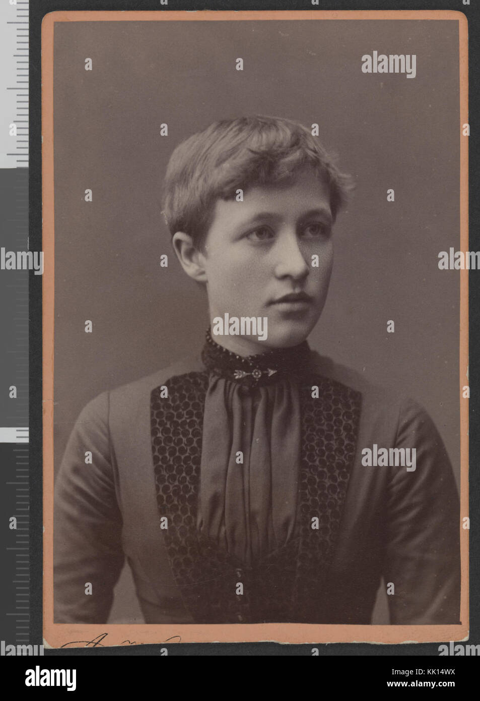 A photograph of an unidentified woman, taken in June 2015. The image is ...