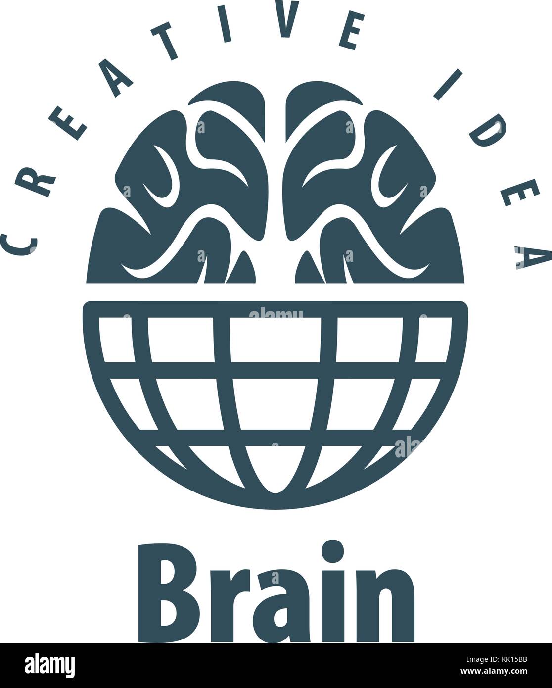 Vector brain logo Stock Vector Image & Art - Alamy