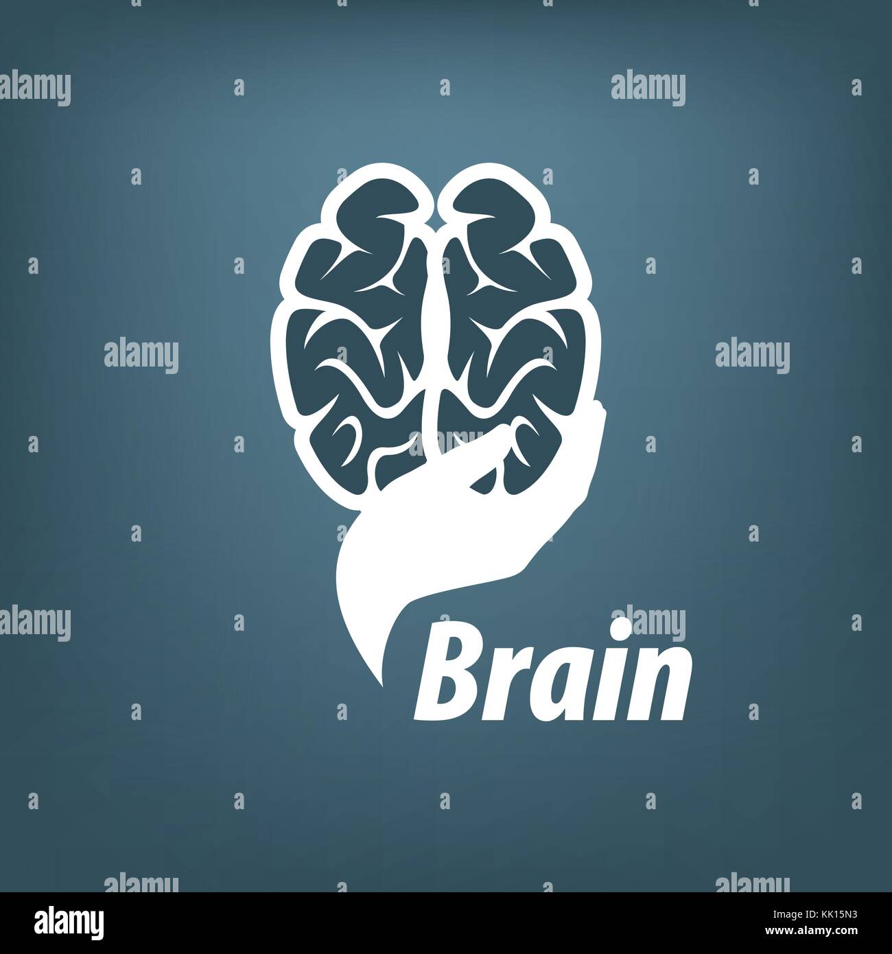 Vector brain logo Stock Vector Image & Art - Alamy
