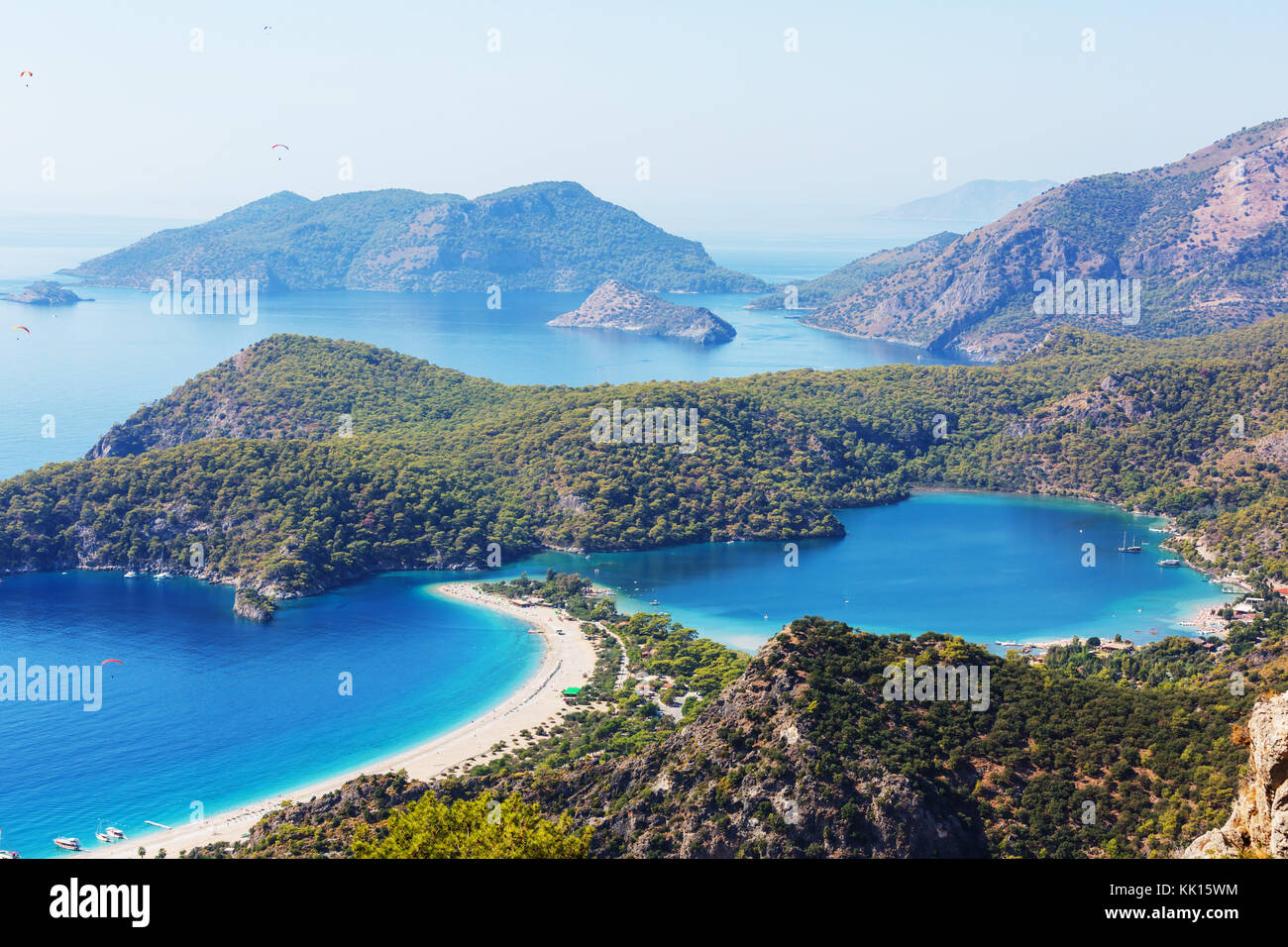 Beautiful nature landscapes in Turkey mountains. Lycian way is famous ...