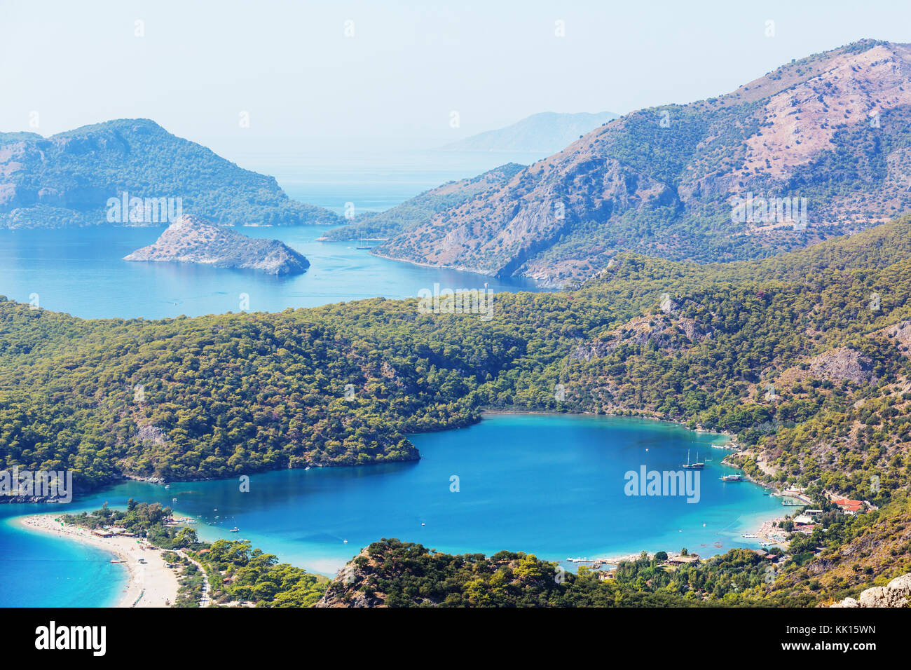 Beautiful nature landscapes in Turkey mountains. Lycian way is famous ...