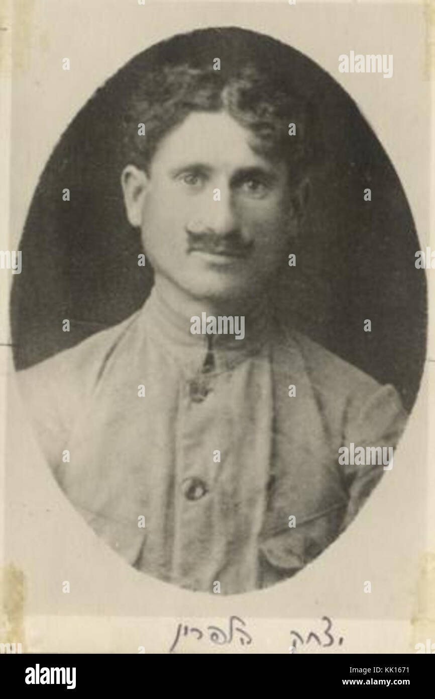 Yizhak Halperin 1915 Stock Photo - Alamy