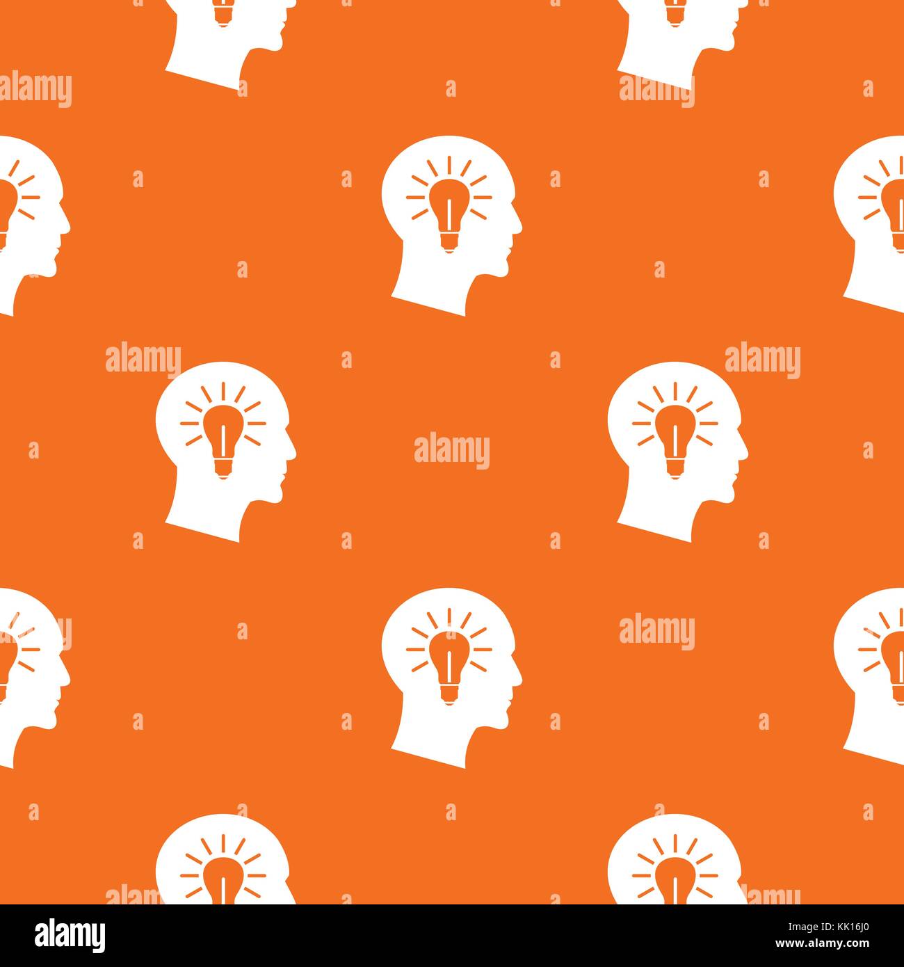 Human brain glowing inside light Stock Vector Images - Alamy
