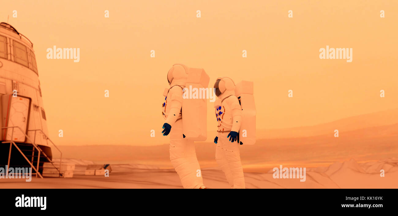 Colonization of mars hi-res stock photography and images - Alamy