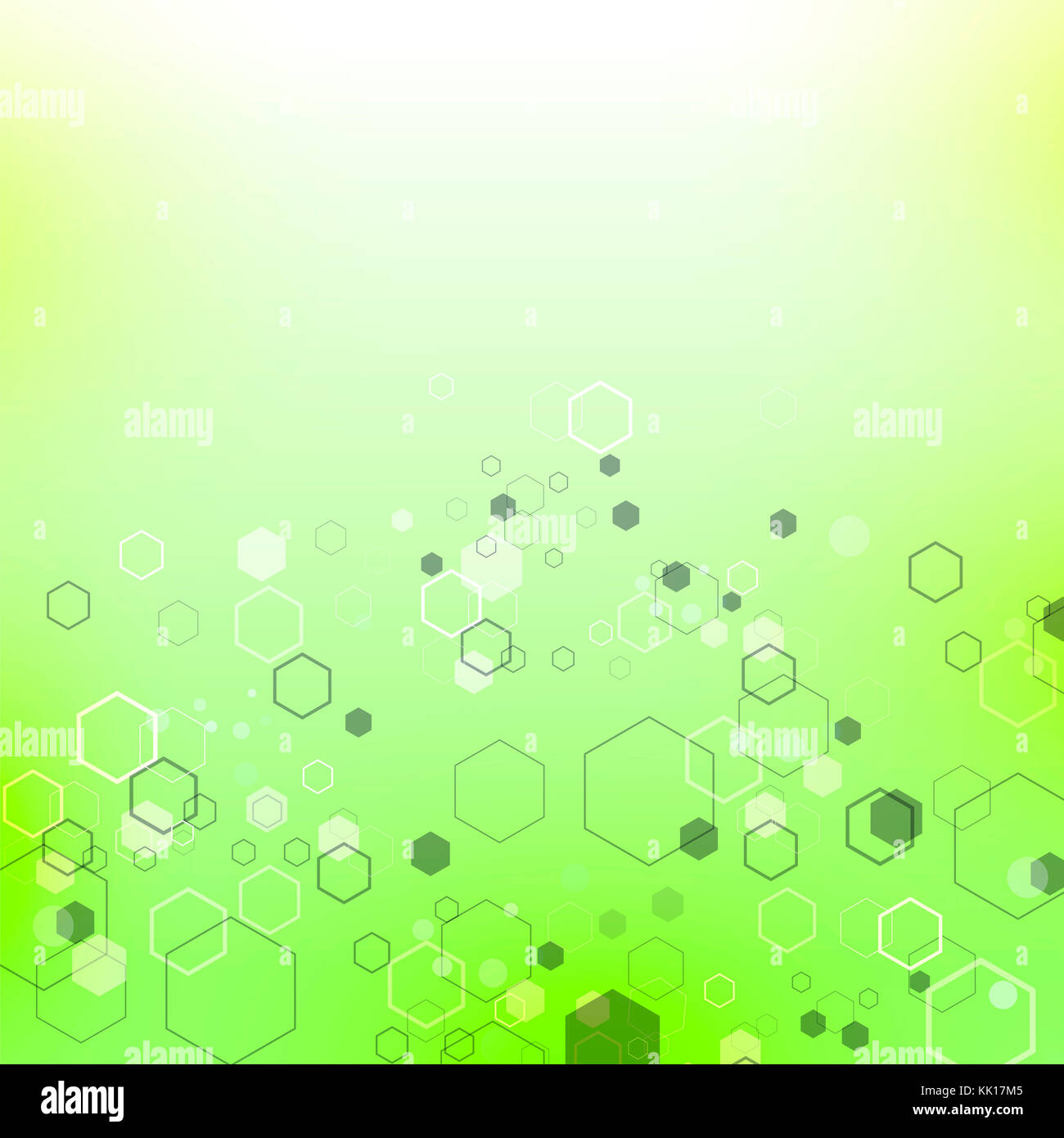 Green Technology Background with Particle Stock Photo - Alamy