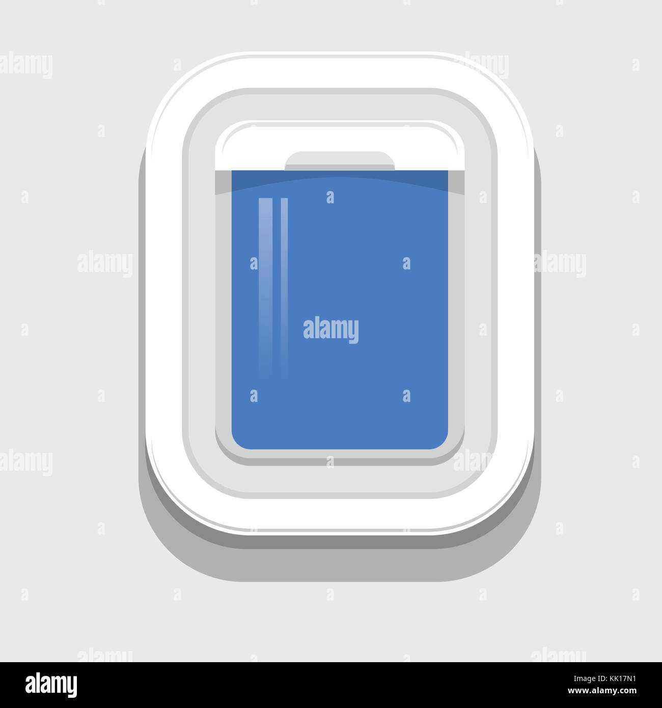 Plastic Open Plane Window Stock Photo - Alamy