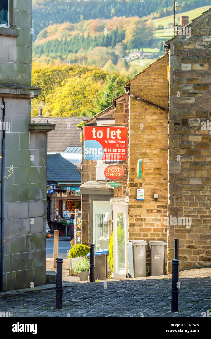 Hathersage village hi-res stock photography and images - Alamy