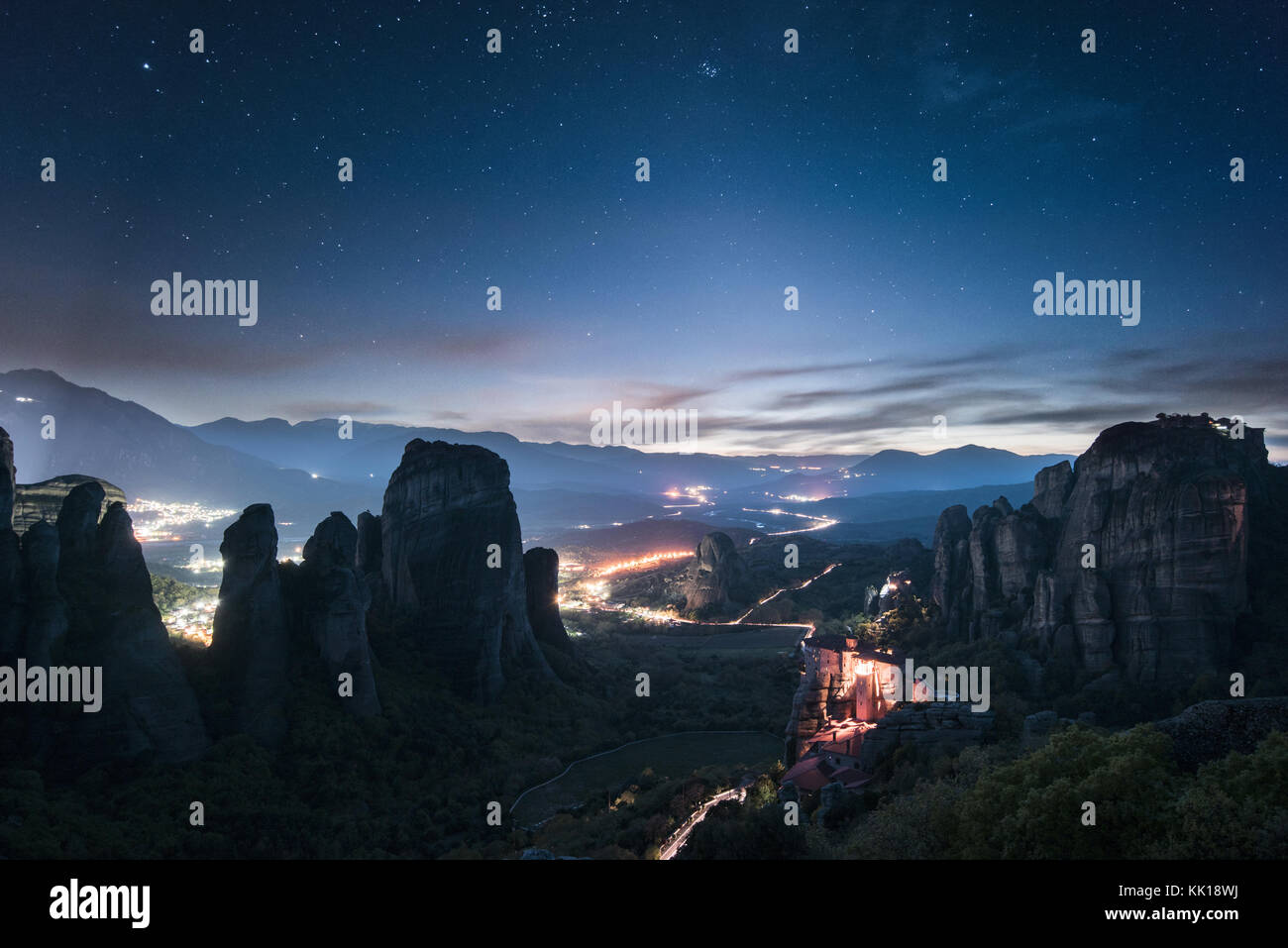 Meteora Monasteries, Northern Greece Stock Photo - Alamy