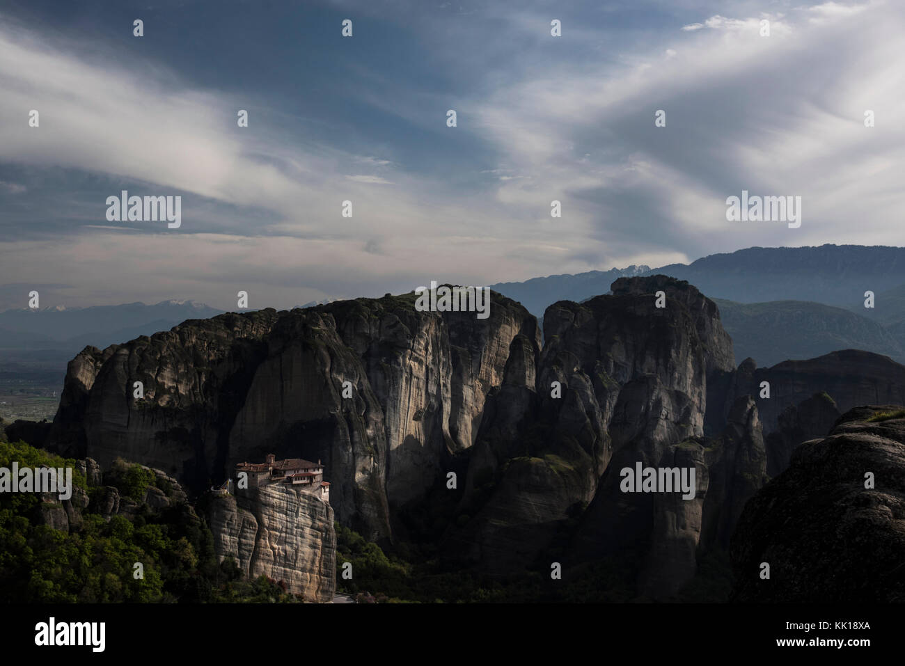 Monasteries of Meteora, Northern Greece Stock Photo - Alamy