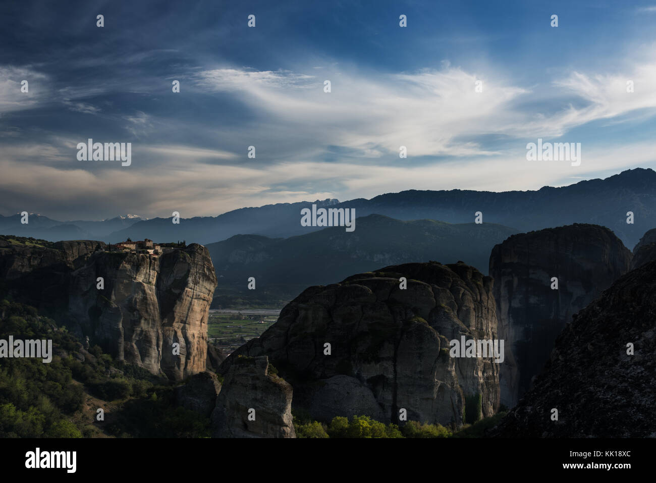 Monasteries of Meteora, Northern Greece Stock Photo - Alamy