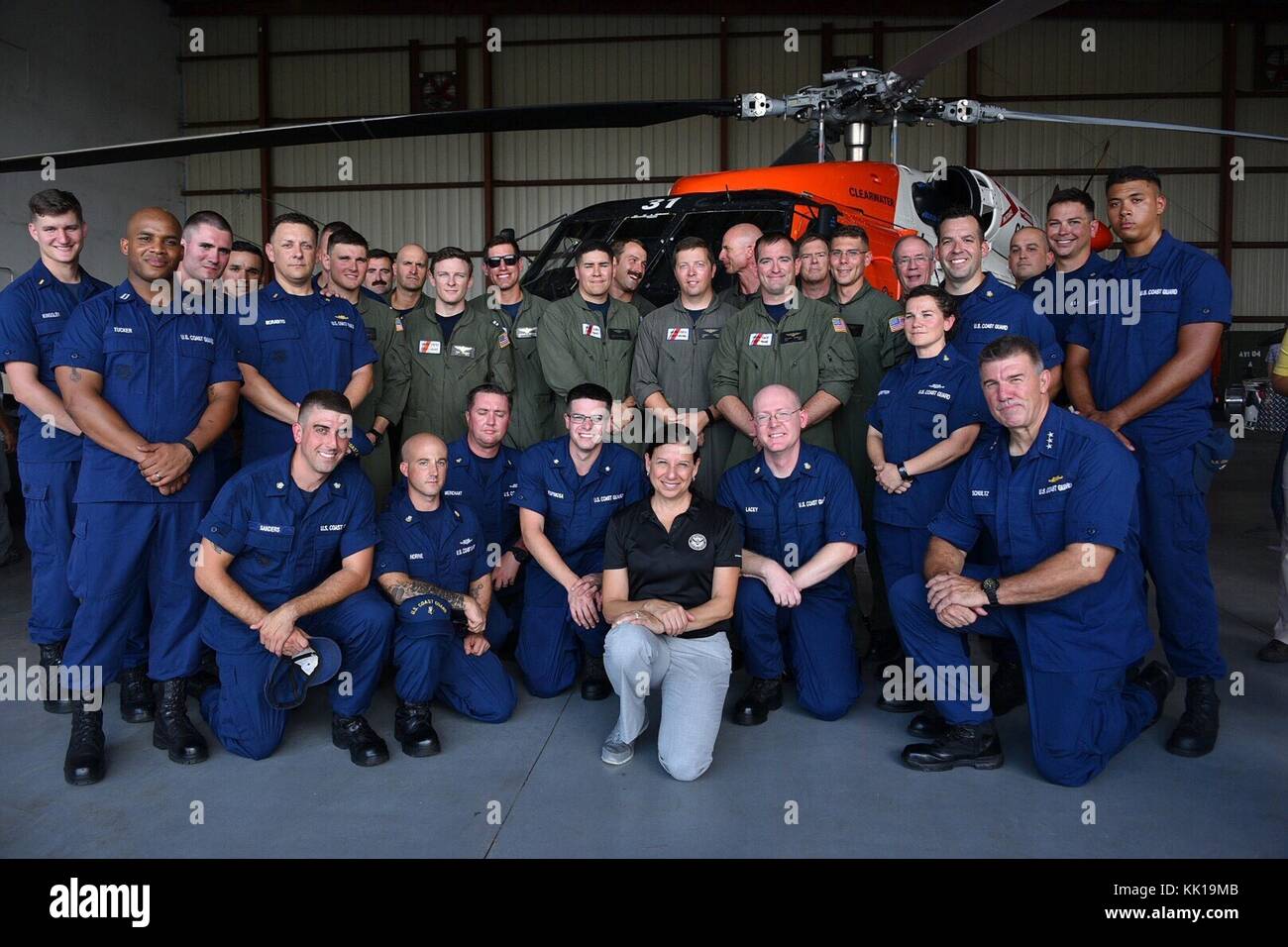 U.S. Homeland Security Acting Secretary Elaine Duke (middle) and U.S ...
