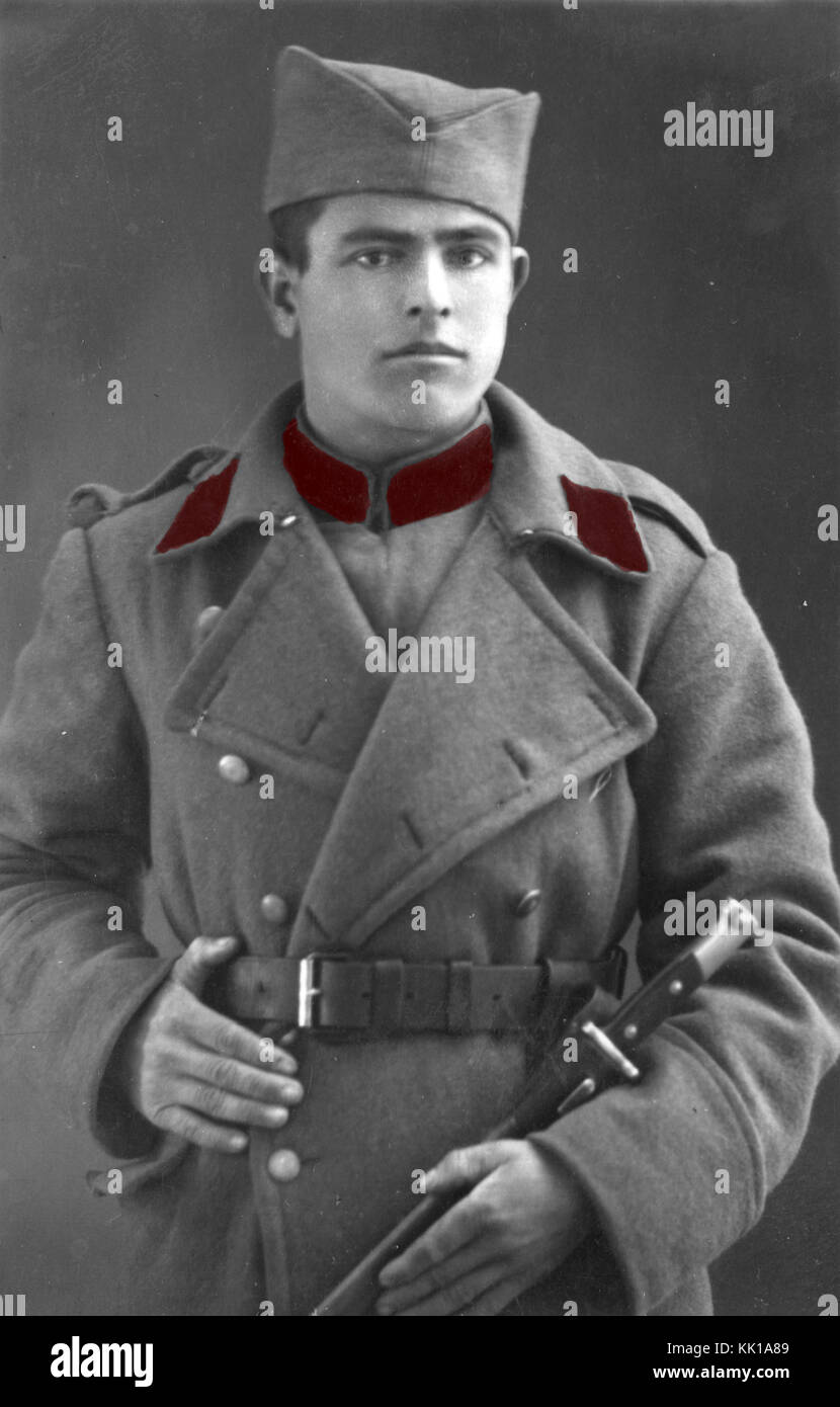 Yugoslav soldier 1930s Stock Photo - Alamy