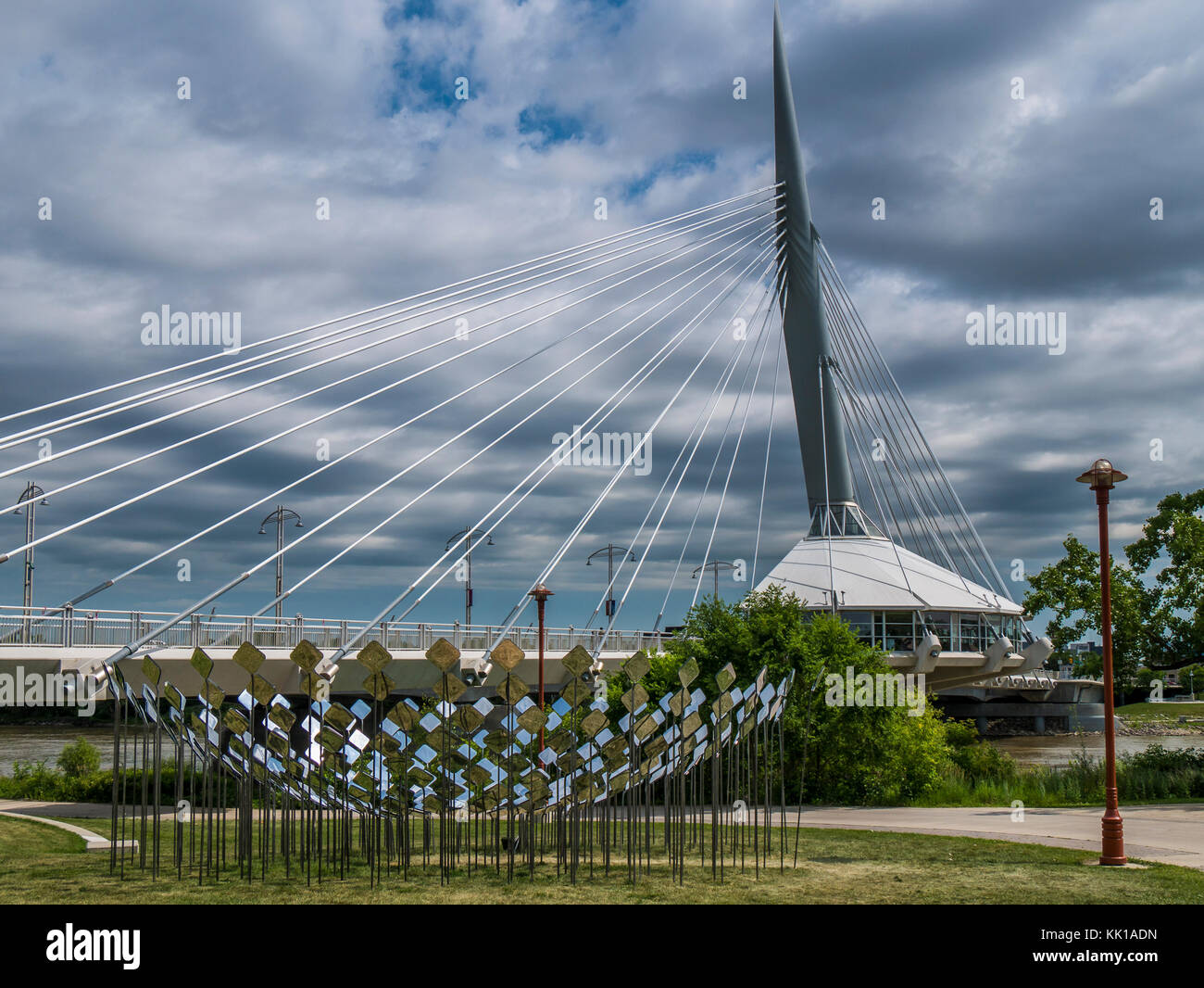 Esplanade Riel, The Forks National Historic Site, Winnipeg, Manitoba ...