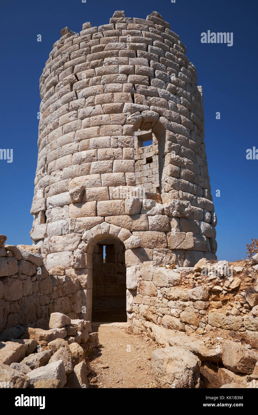 Ancient greek tower drakanon ikaria hi-res stock photography and images ...