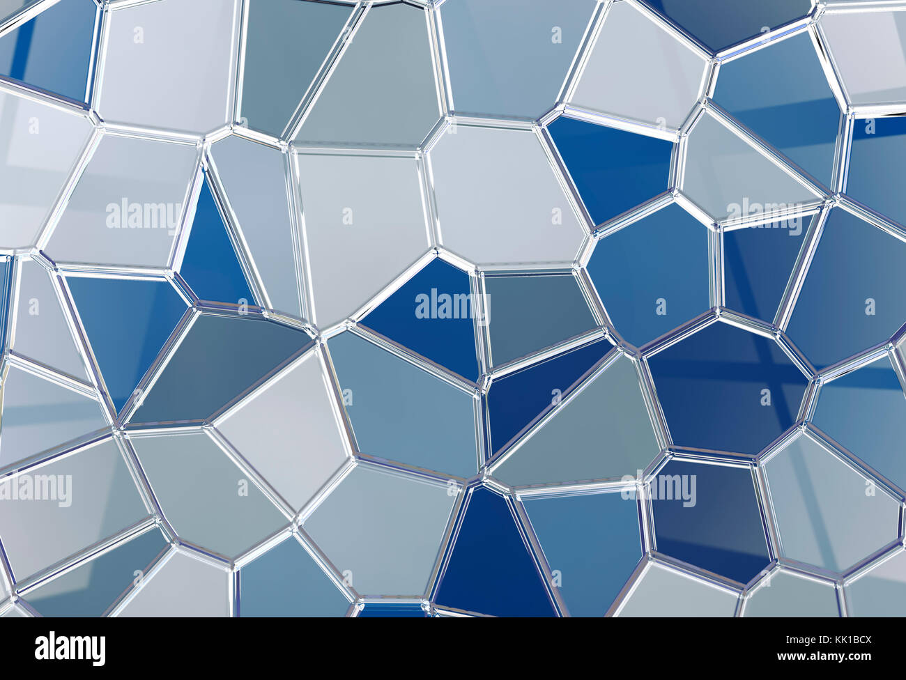 3D abstract render background in blue toned Stock Photo - Alamy