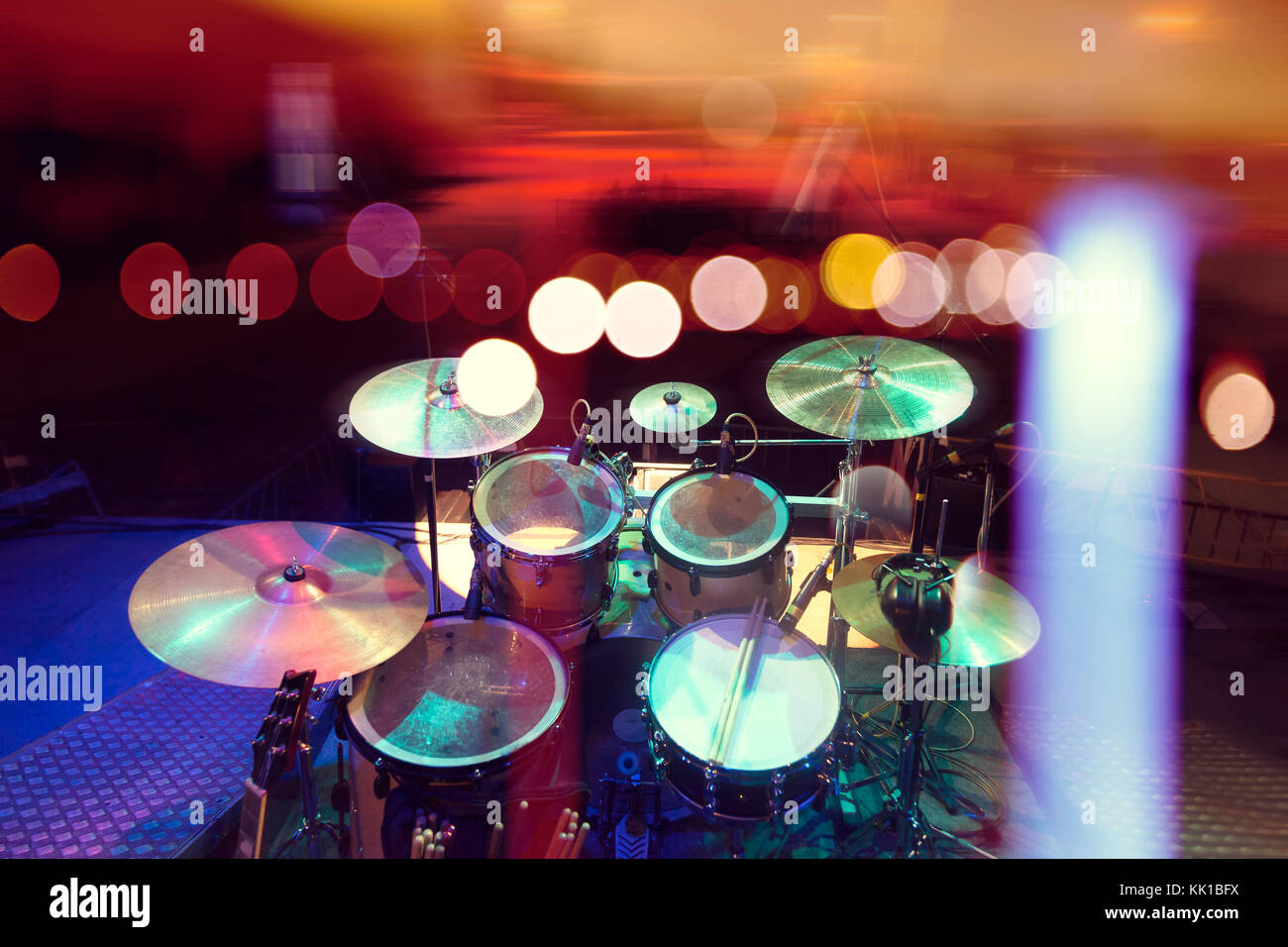 Live music.Concert and band on stage.Festival and show background Stock ...